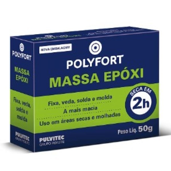 Polyfort: Sua Solução em Massa Epóxi de 50g | Shopee Brasil