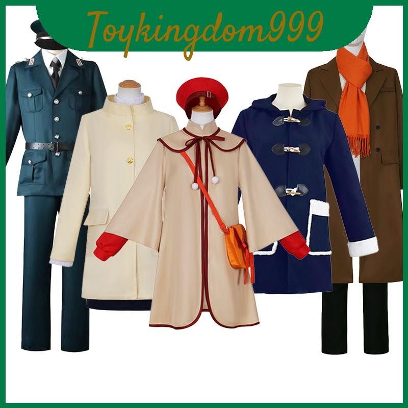 Fantasia Ania Cosplay Com Tecido Preto De Lã Estilo Elegante E ...