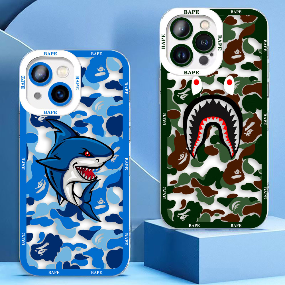 Camuflagem Ritch Bath BAPE Capa De Banho Olhos De Anjo Transparentes ...