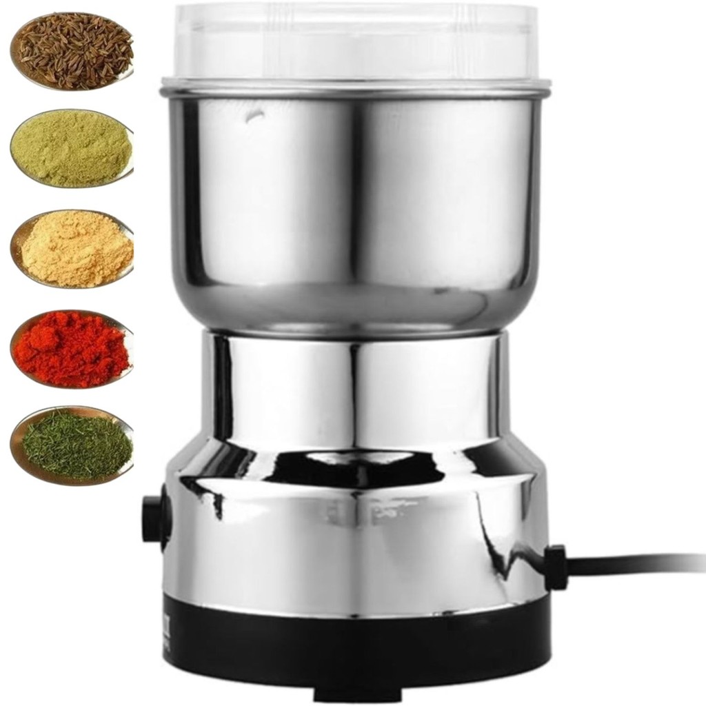 Moedor Café Sementes Triturador de Grãos Erva Elétrico 110V | Shopee Brasil