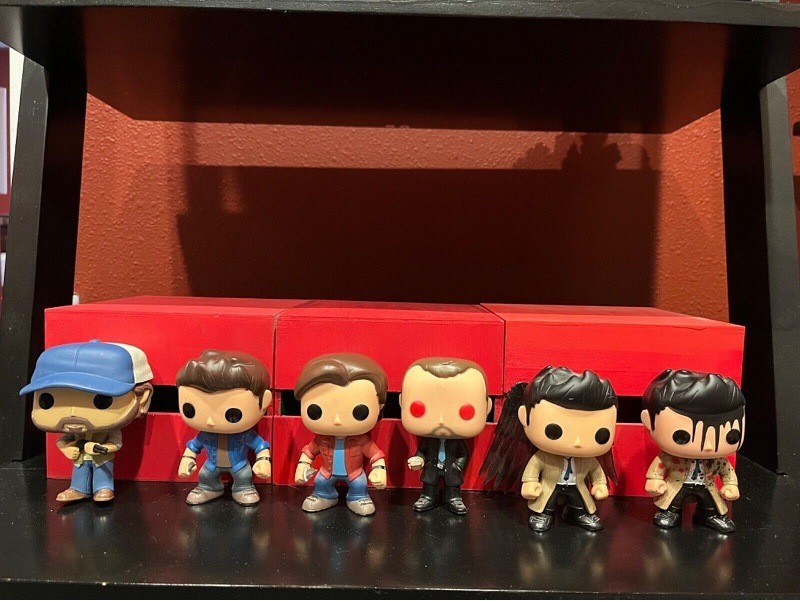 Funko Pop Supernatural: Castiel Dean Sam Crowley Bobby Singer Charlie ...
