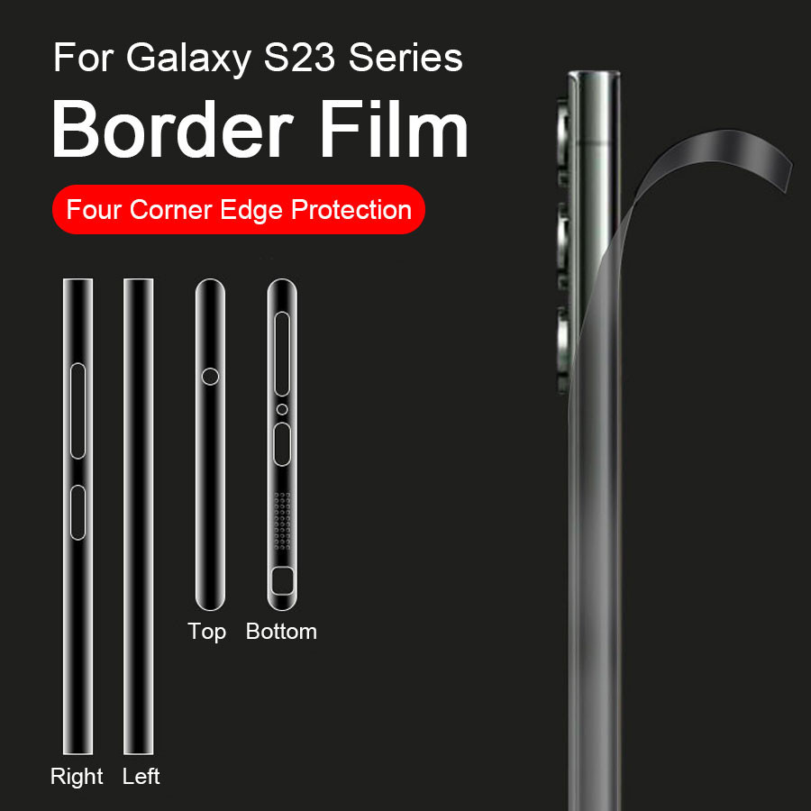 Fosca Frame Protective Border película Hydrogel Film Para Samsung ...
