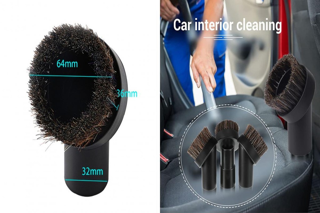 Soft Bristle Vacuum Brush Attachment Multi-surface Cleaner Universal ...