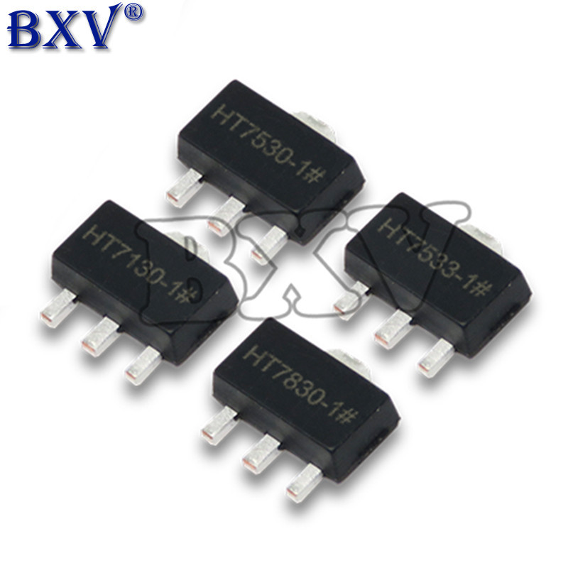 20 Pcs HT7133 HT7333 HT7350A-1 HT7833 SOT-89 Potência LDO Novo E ...