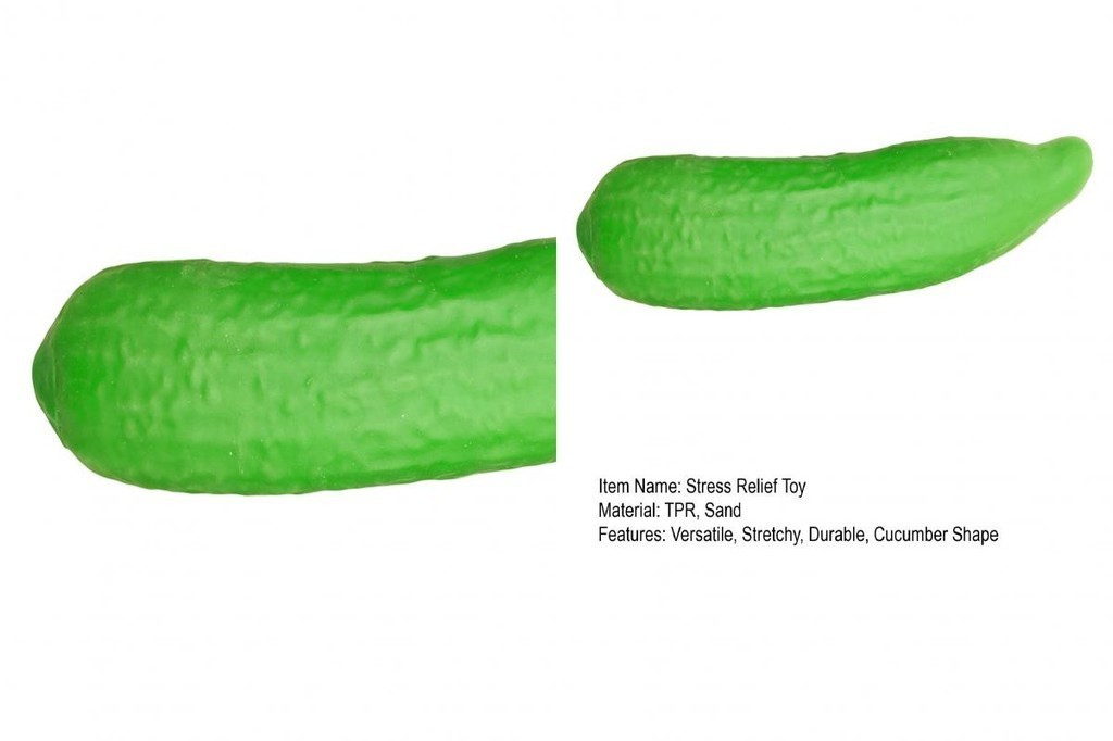 Sensory Toy Relaxation Stretchy Cucumber Stress Relief Fun Fidget for ...