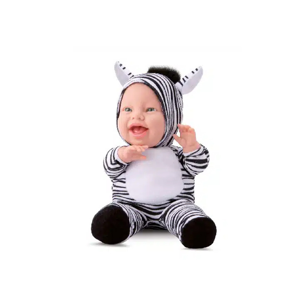 Boneca Infantil Baby Babilina Planet Zebra | Shopee Brasil
