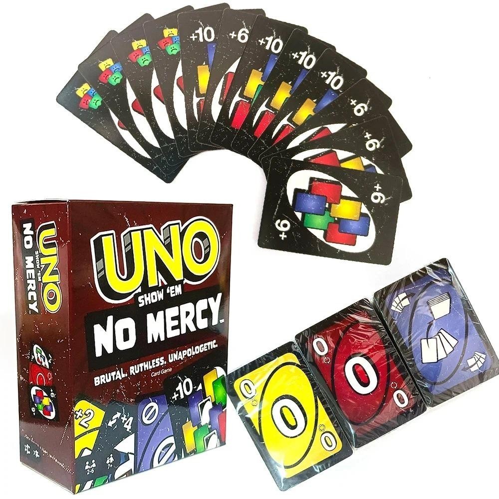 Jogos De Cartas Tabuleiro Uno Flip Wild No Mercy Monopoly Werewolf ...