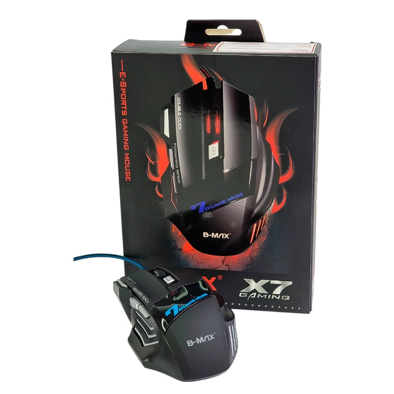 Mouse Gamer X7 B-Max - Design Ergonômico e Resposta Rápida | Shopee Brasil