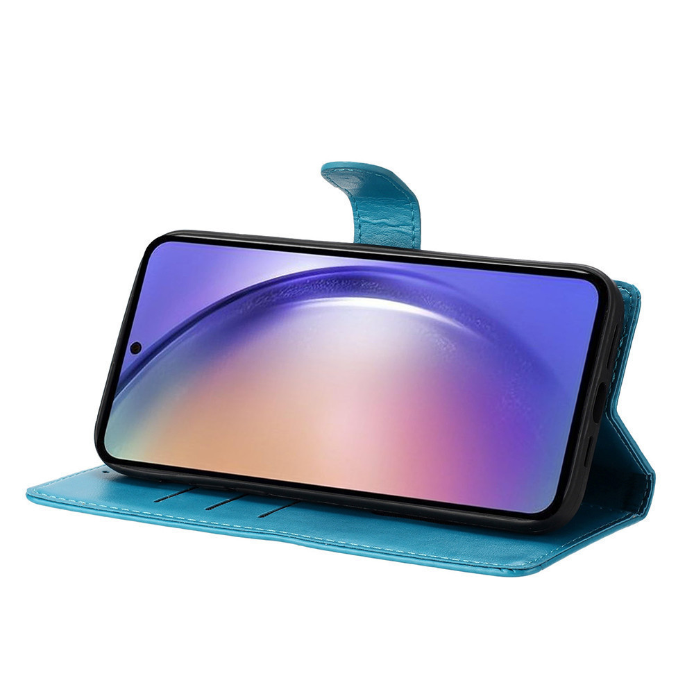 Carteira Em Relevo Flip Caso De Couro Para Samsung Galaxy M32 M52 M23 M33 M53 A06 A16 A26 A36 ...