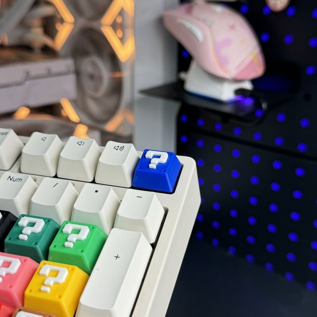 4 Pçs Atualizar ESC Keycap Modelo 1u Super Mario Tema Multi-Cor Caixa ...