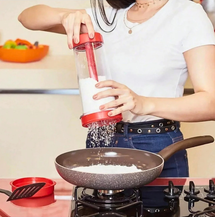 Tapioqueira Peneira Polvilhador - Armazena Tapioca Beiju Tapioca ...