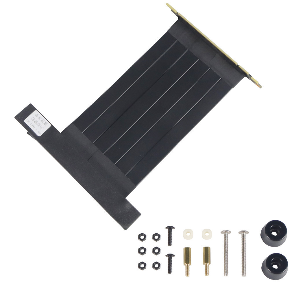 Placa Gráfica PCIe 3.0 4X 8X 16X GPU Extensão Cabo De 90 Graus Pci Express X16 Adaptador De ...