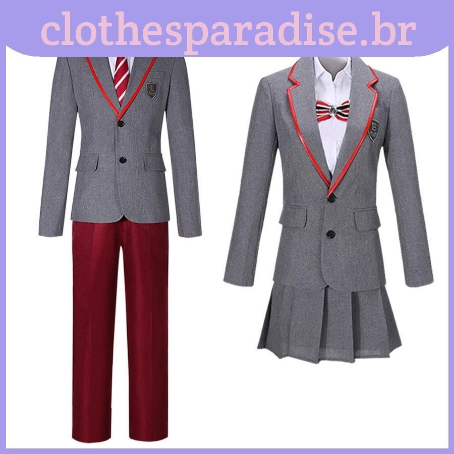 Conjunto Único De Uniformes De Elite Escolar Chic E Campus Elegante ...