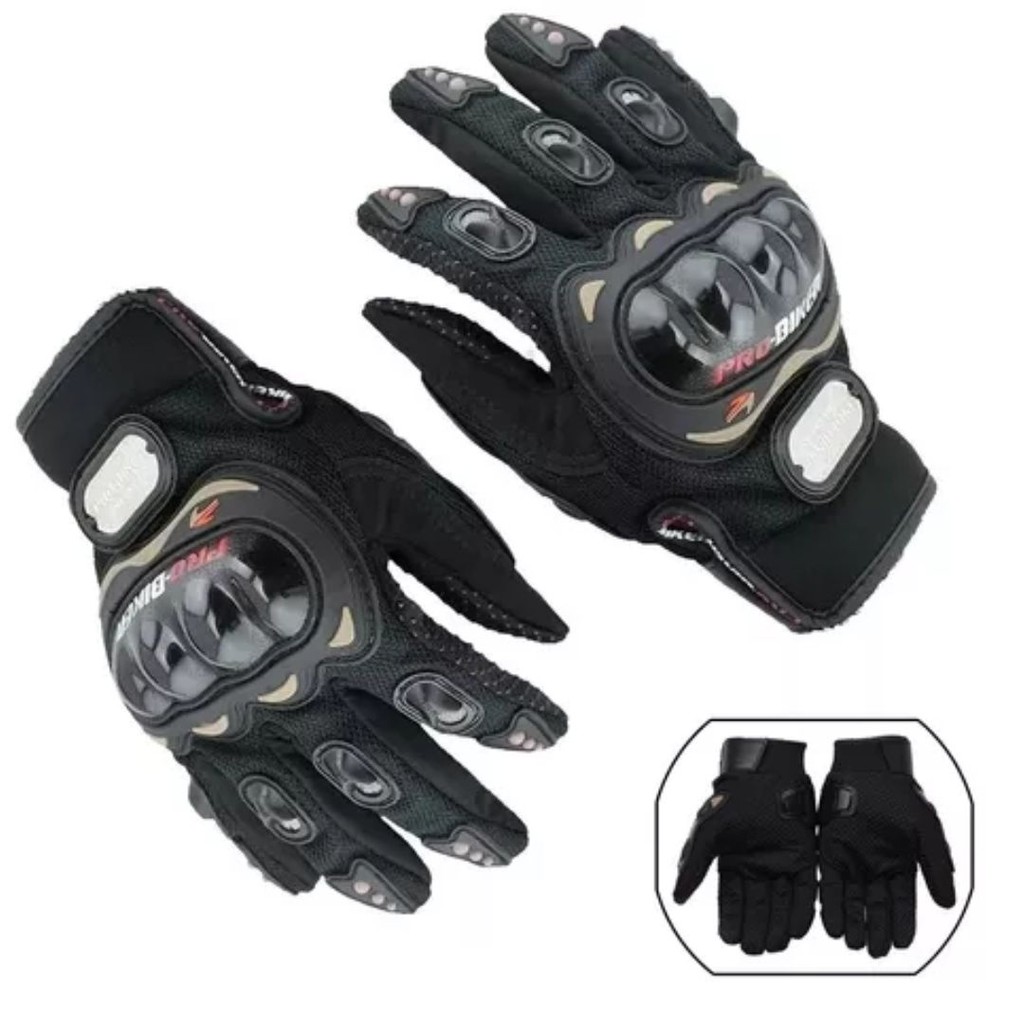 Luva Pro Biker Antiderrapante Para Moto Bike Trilha | Shopee Brasil