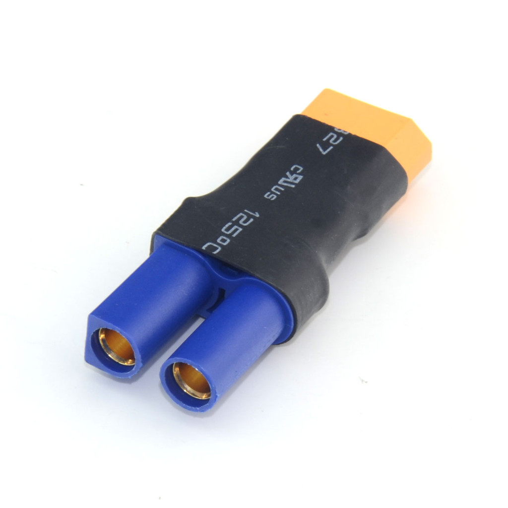 Adaptador/Conectores Sem Fio XT60 Macho Para EC5 Fêmea Bateria De Carro RC Quadcopter Hexacopter ...