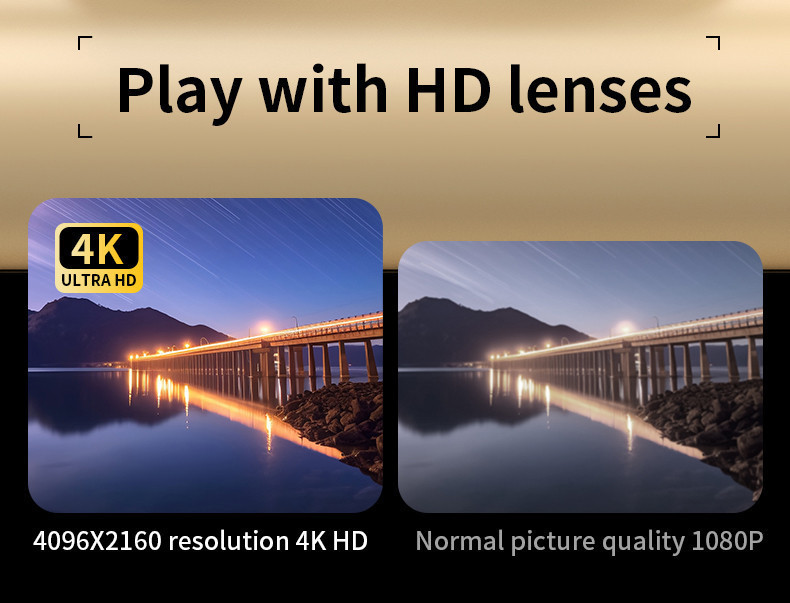 Câmera De Fotografia Digital 4K CCD 8X Zoom 4K 4800W Pixels AF Autofoco Vlog Gravador De Vídeo ...