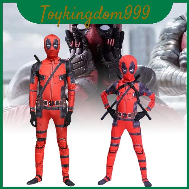 Traje Exclusivo De Deadpool De Personagem Para Crianças , Ideal ...