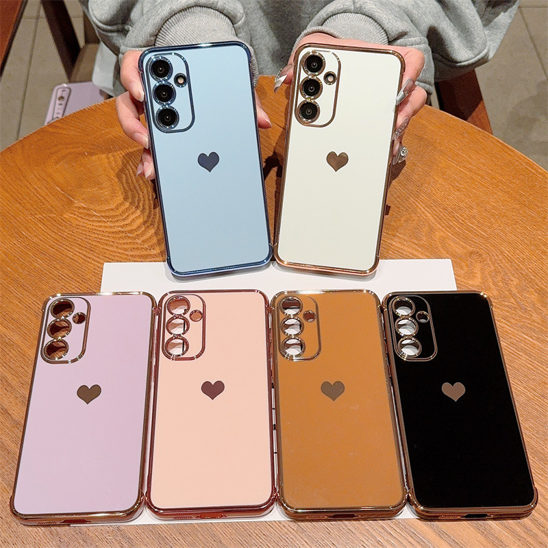 Capa Protetora De Luxo Para Telefone Samsung Galaxy A55 A35 A15 A14 A25 A24 A13 5G A54 A34 A53 ...