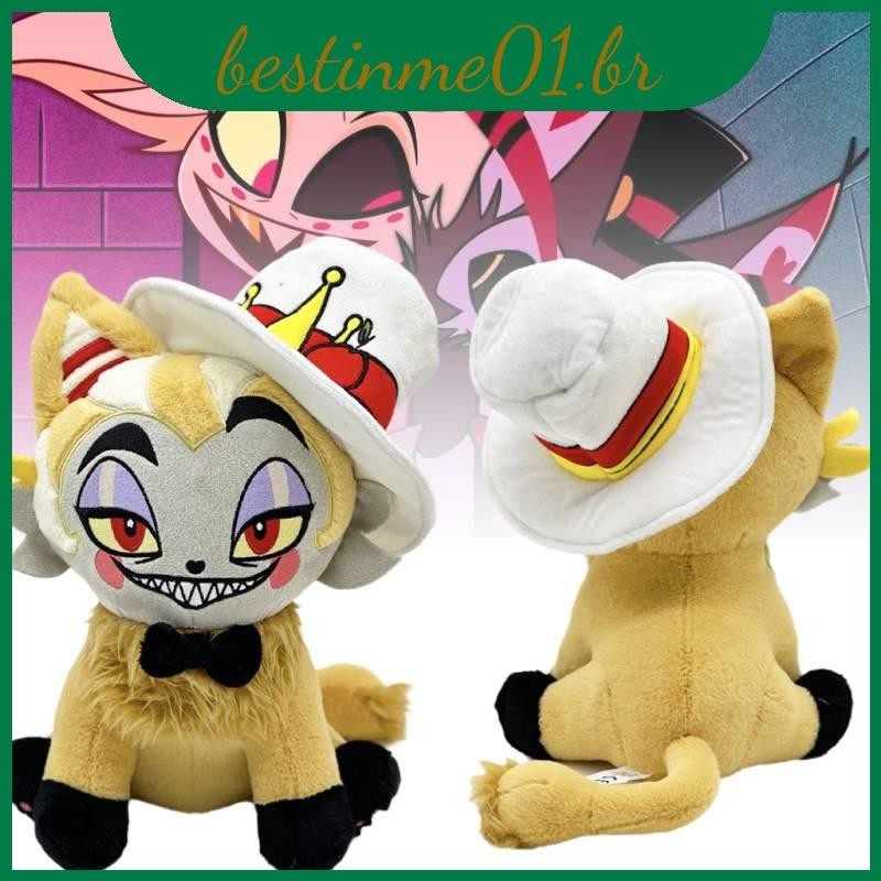 Hazbin Soft Hotel Lucifer Meow Pelúcia De Animal Recheada Boneca Fofa ...