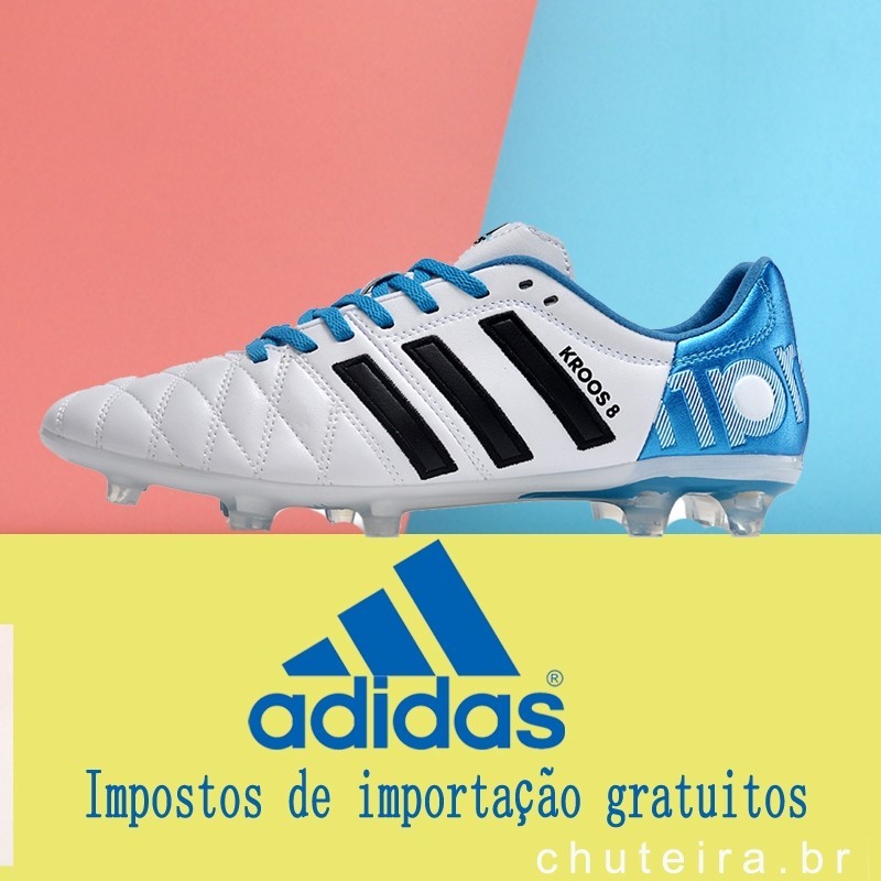 Kroos 8 Chuteiras De Futebol Couro Para Homens Cleat Kaka X adiPURE 11 ...