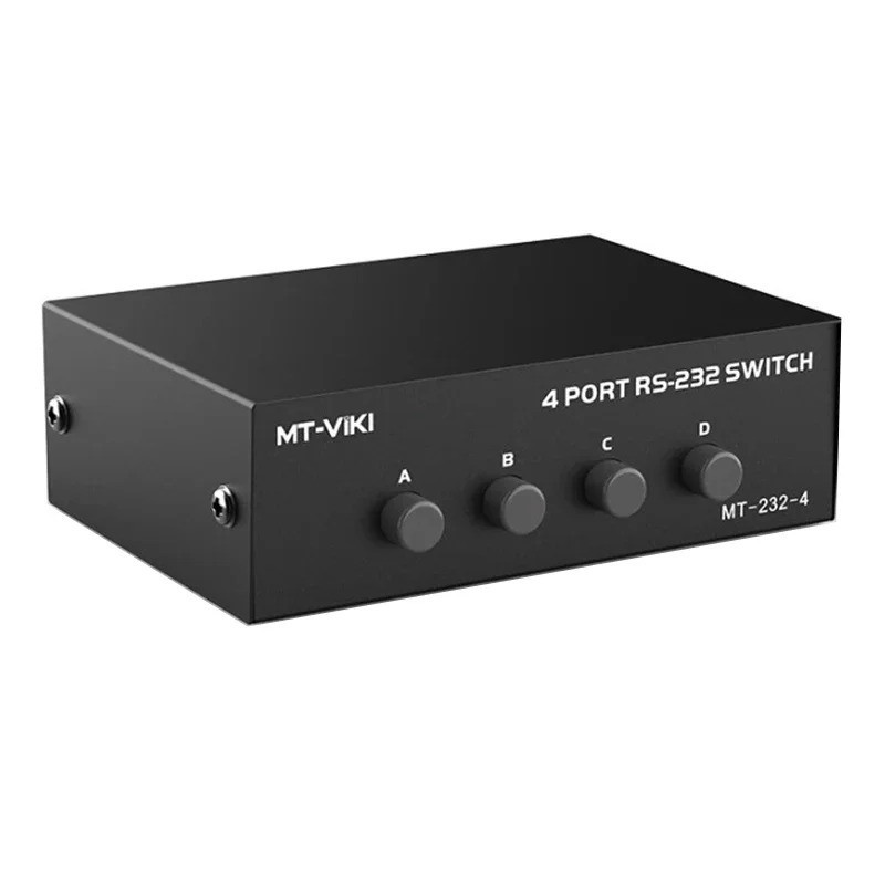 Serial DB9 Pin RS232 Switcher 4 Em 1 Saída Interruptor Bidirecional (1 ...