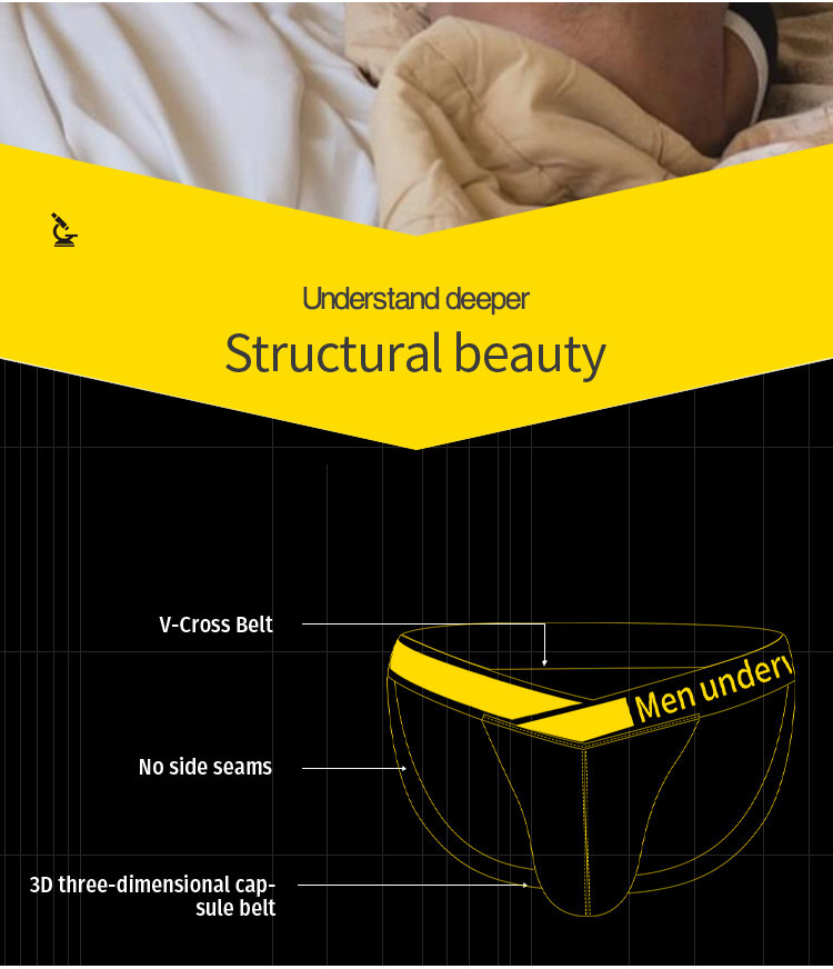 CMENIN PUMP Ins Style Cotton Fio Dental Masculino E Calcinha G String ...