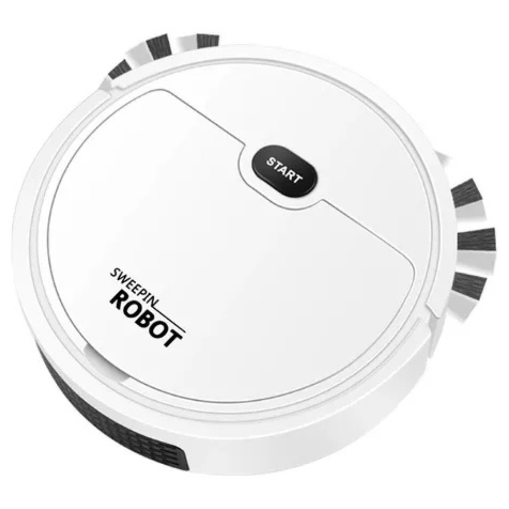 Robô Aspirador de Pó Recarregável Sweepin Robot - NO.K235 - Branco | Shopee Brasil