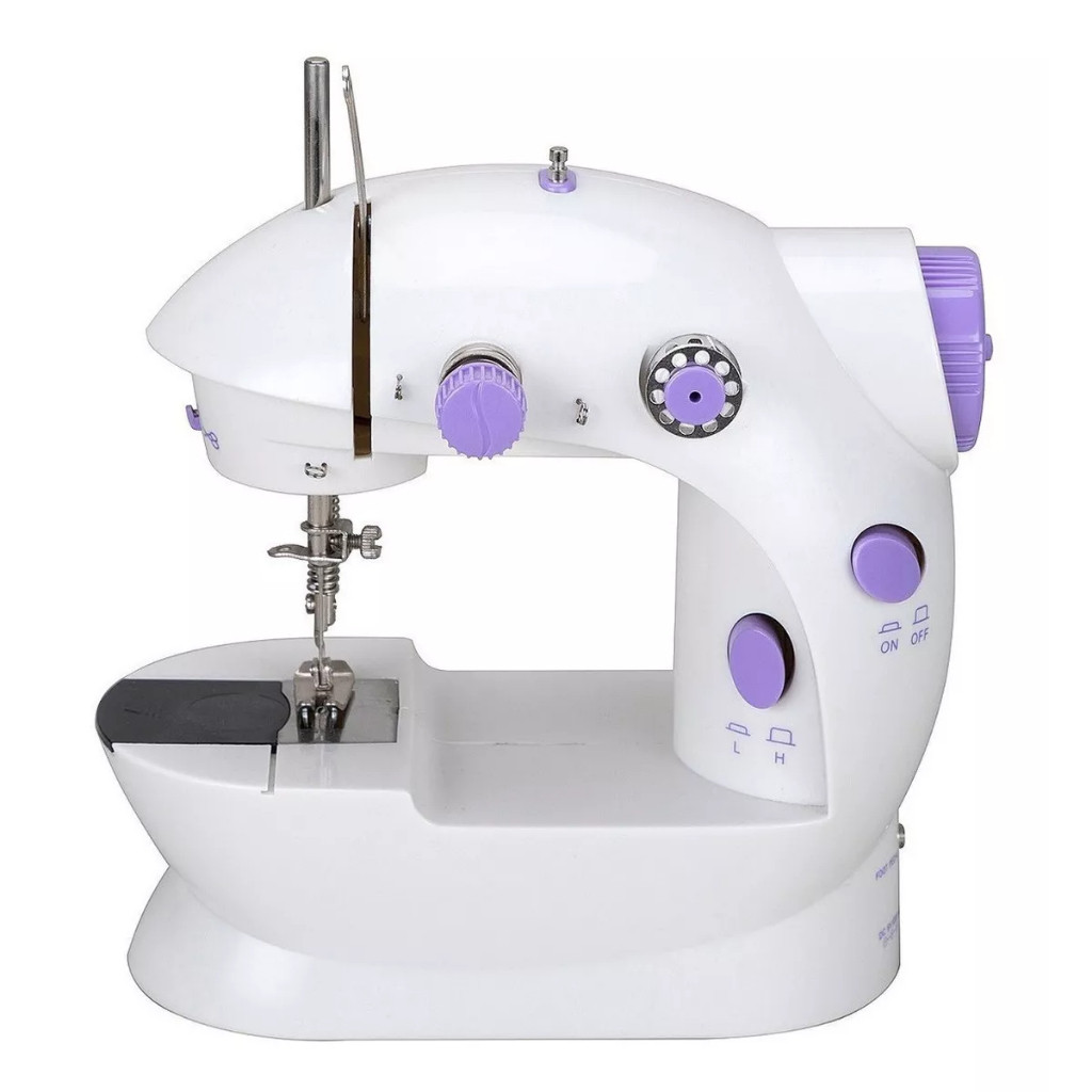 Mini Máquina de Costura Elétrica Portátil MiniSewing Machine SM-202A ...