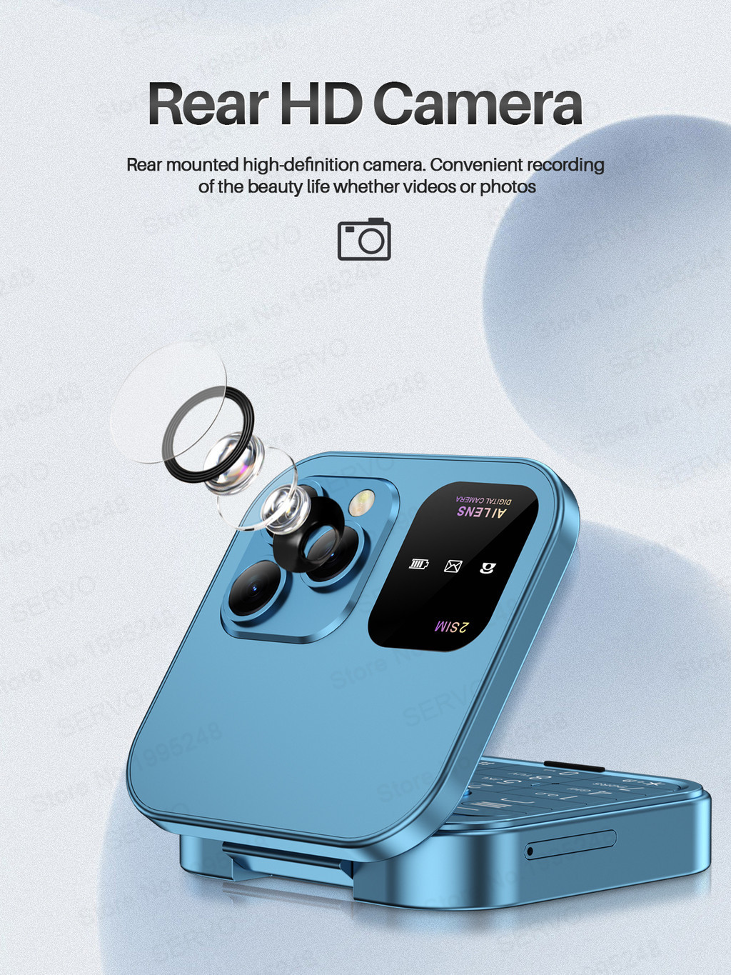 2025 Original Flip Phone i16 pro Mobile Phone 2G 3G Dual Card Flipphone ...