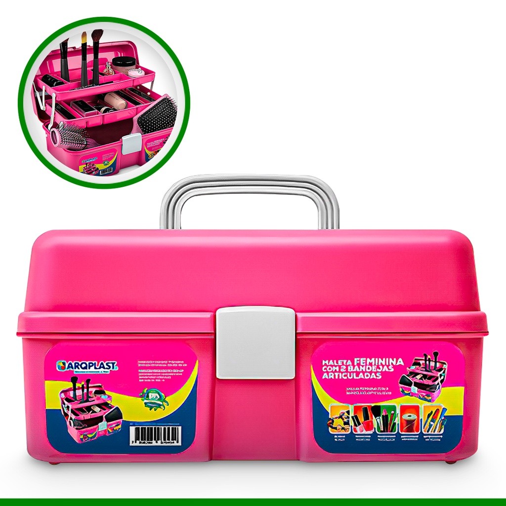 Maleta Multiuso Rosa | Shopee Brasil