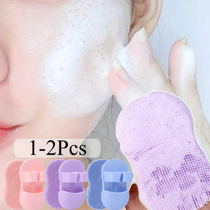 Mini Escova De Lavagem Facial De Silicone-Spa Corporal-Esfoliante ...