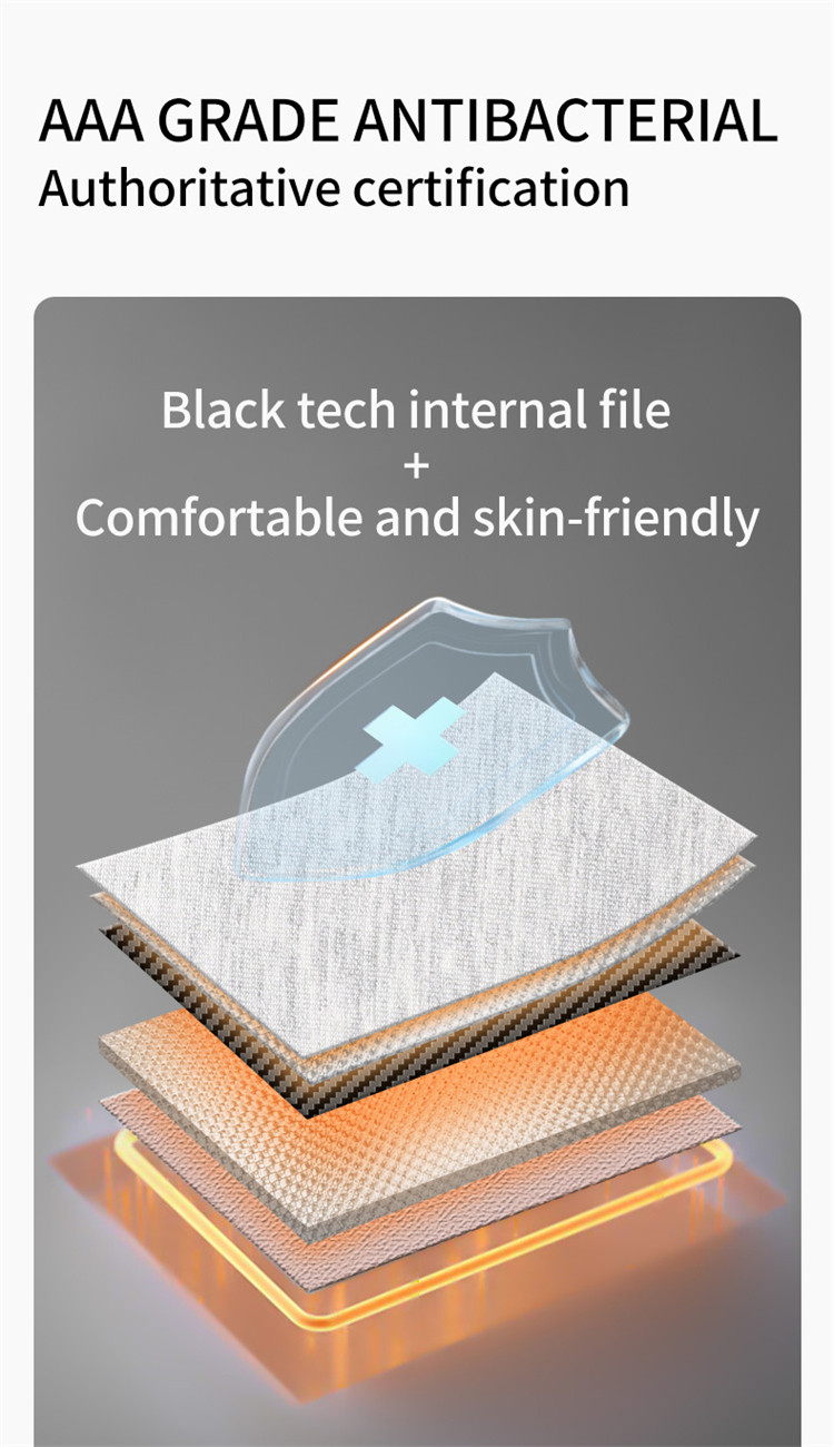 MiiOW 6 Pçs Calcinha Masculina De Algodão 3A Antibacteriano Homem Roupa ...