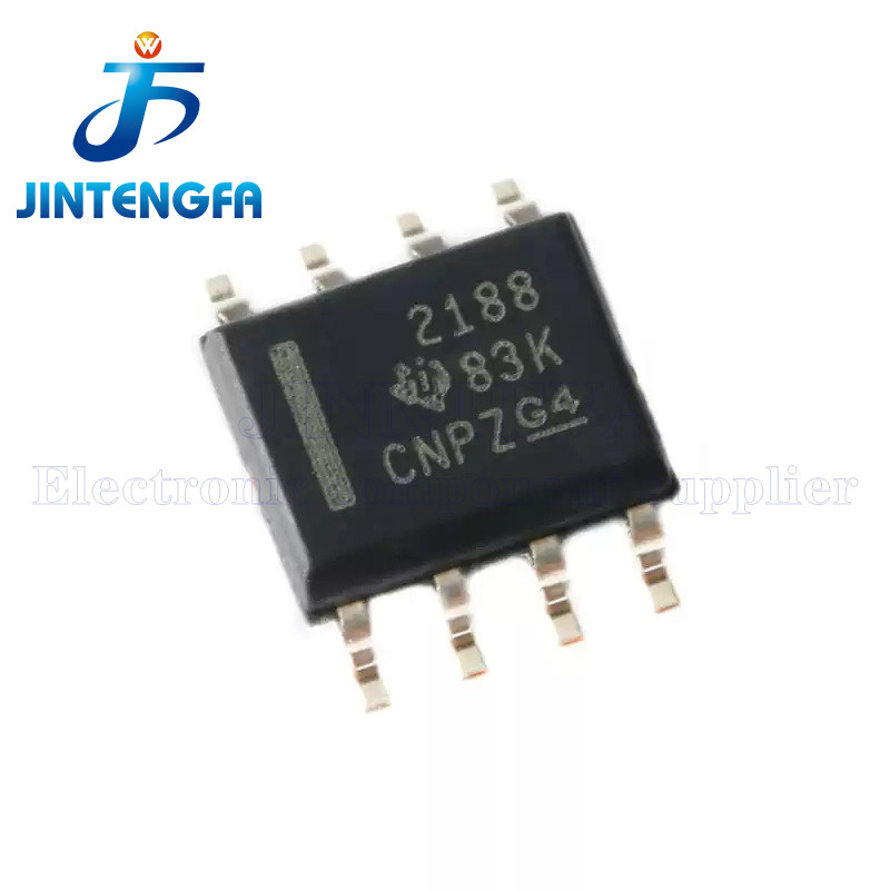 5 Pcs OPA2188 OPA2188AIDR 2188 SOIC-8 36V Amplificador Operacional Zero ...
