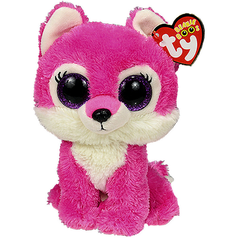 Ty Beanie Olhos Grandes Unicórnio Lobo Panda Coruja Girafa Raposa ...
