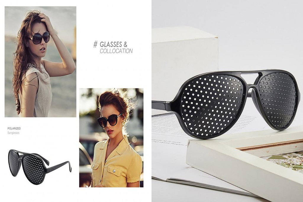 Comfortable Vision Enhancement Glasses Clearer Promoting Eyeglasses ...