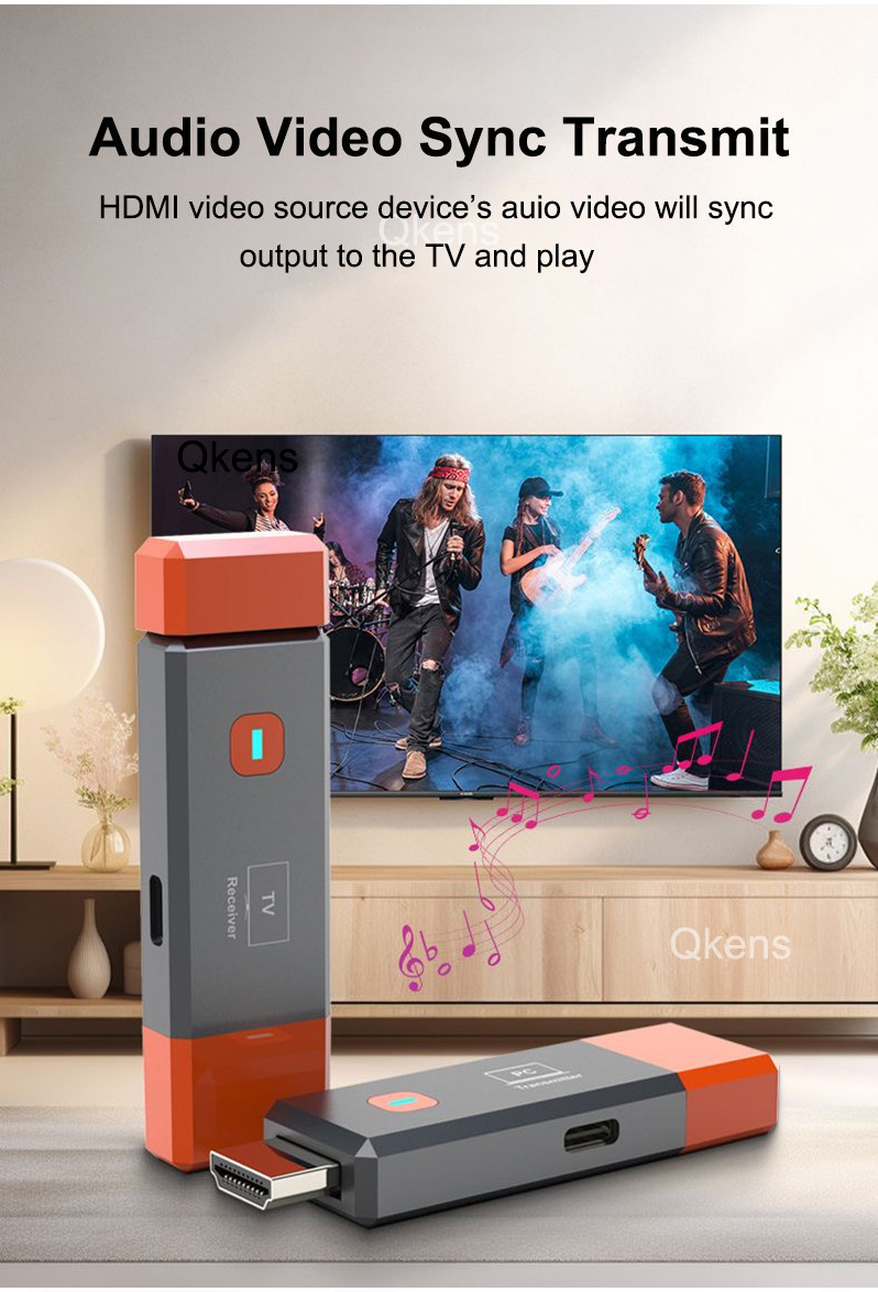 1080P 50m HDMI Sem Fio Extensor Transmissor E Receptor De Vídeo De ...