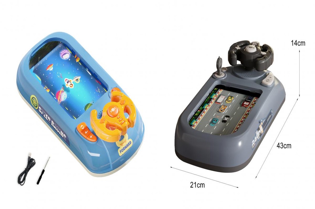 Educational Racing Game Kids Car Adventure Toy Driving Simulator with ...