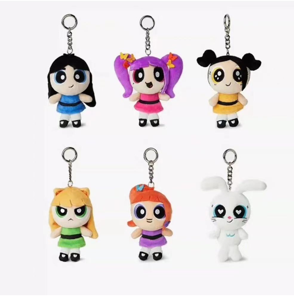 Kpop NWJNS As Powerpuff Girls X Nj Bag Charme De Boneca De Pelúcia ...