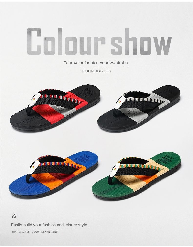 Chinelos masculinos alta qualidade padrão correspondência cores na moda ...