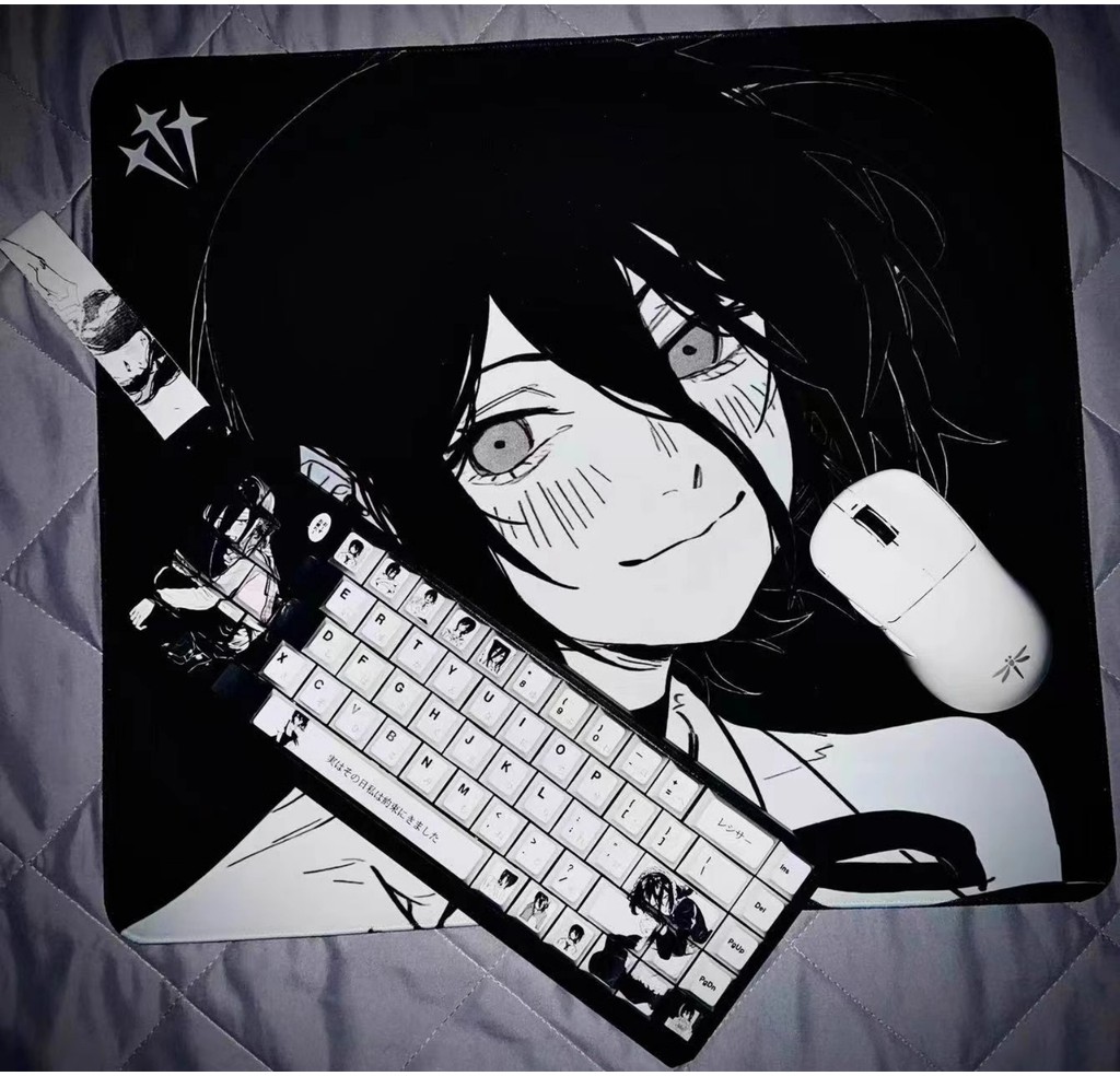Chainsaw Man Reze Keycap Cherry Profile 100 Teclas PBT Teclado Mecânico ...