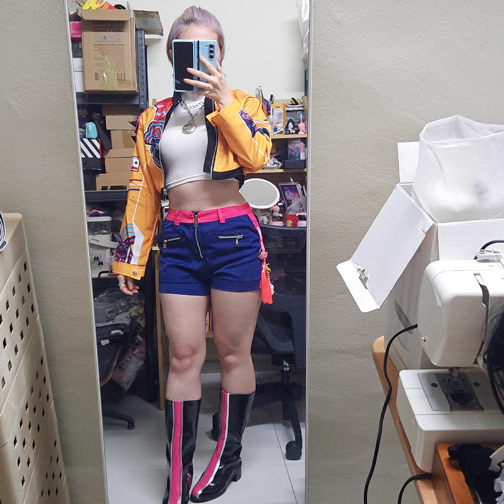 Kpop Demon Hunters Traje Para Mulheres Adultas Rumi Mira Zoey Roupas ...