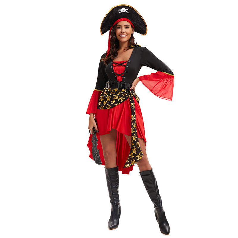 Piratas Do Caribe Jack Sparrow Sexy Priate Cosplay Traje Para Mulher ...