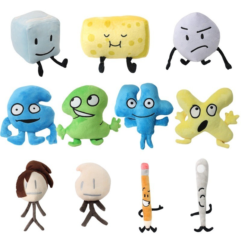 Criativo BFDI Dream Island Series Plush Toy Cute Anime Cartoon Doll ...