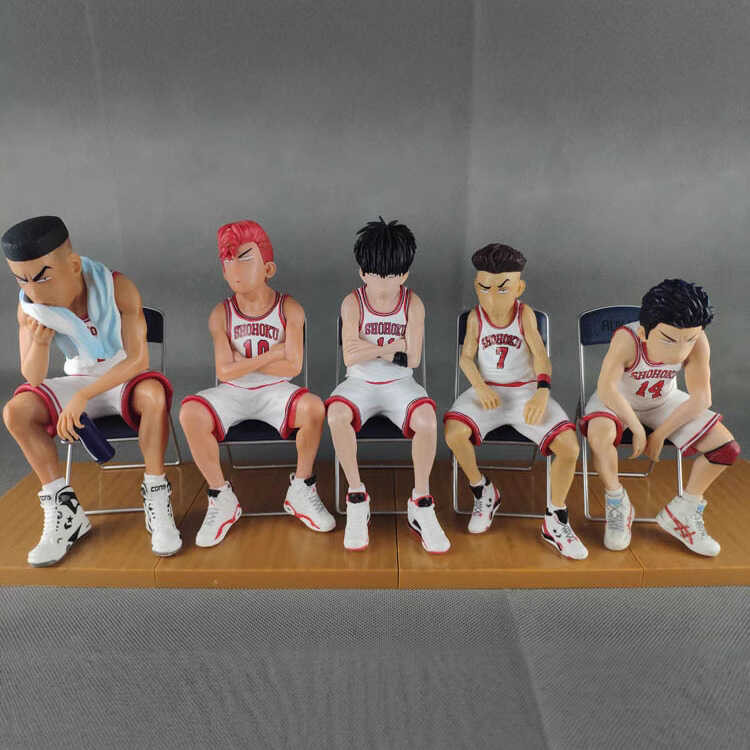 Versão de alta qualidade Slam Dunk Sakuragi flor estrada Kaede Rukawa ...
