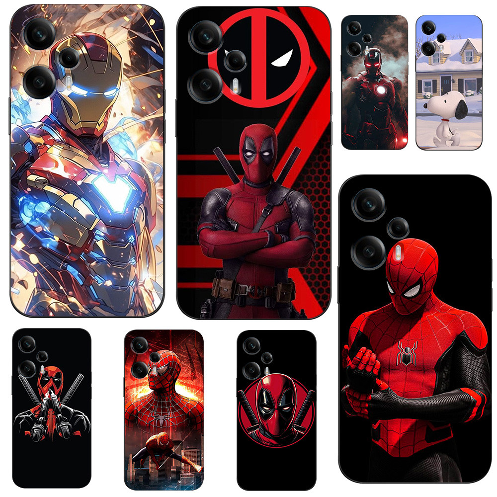 Capa Para Xiaomi POCO F5 5G REDMI NOTE 12 TURBO tpu Caso Snoopy Homem ...