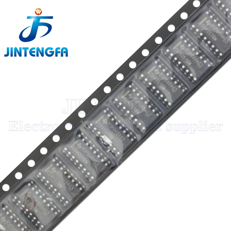 10 Peças CD4051 CD4051BM CD4051BM96 HEF4051BT HCF4051 SOP-16 ...