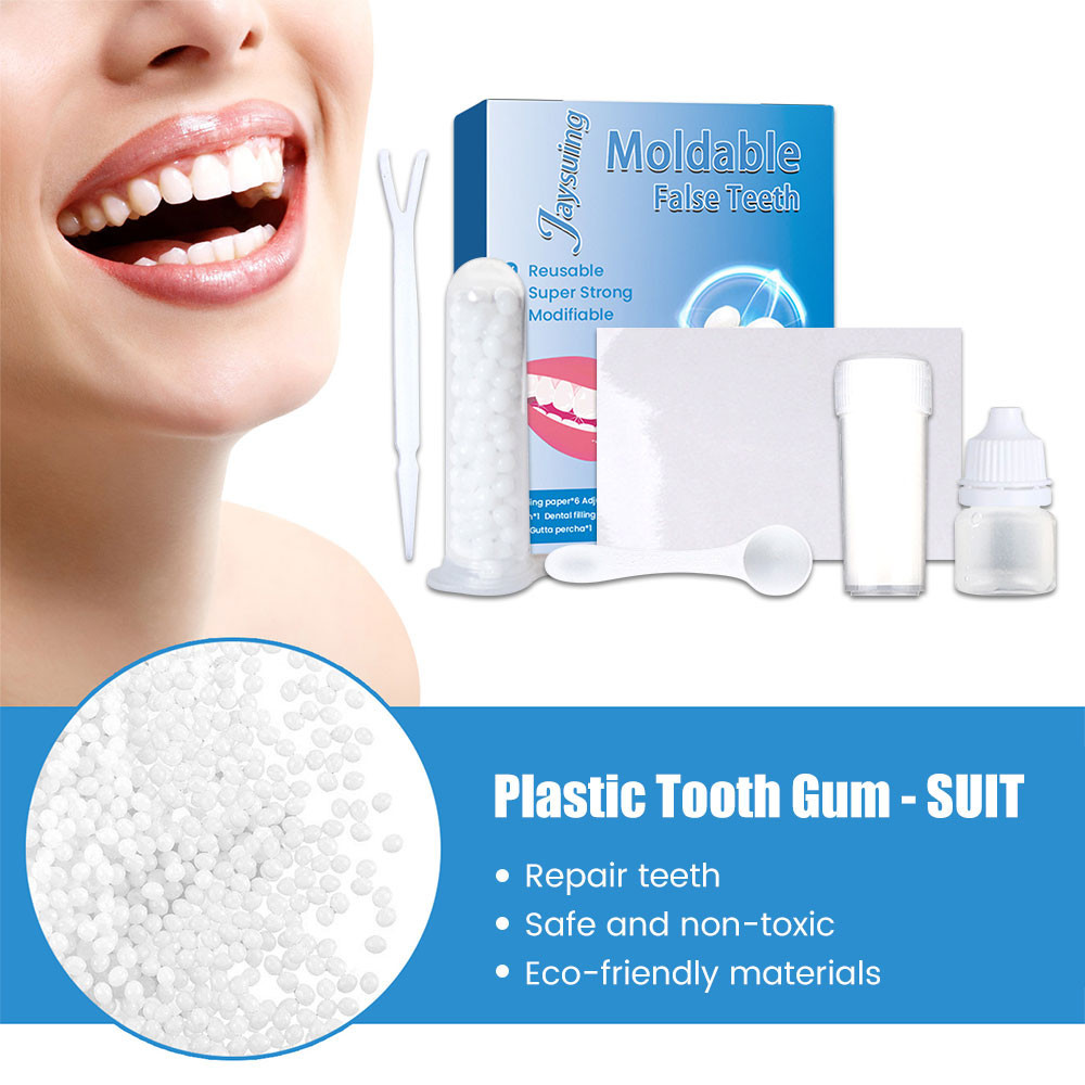 Kit De Reparo De Dentes , Preenchimento De Lacunas Nos Falsos Moldável ...