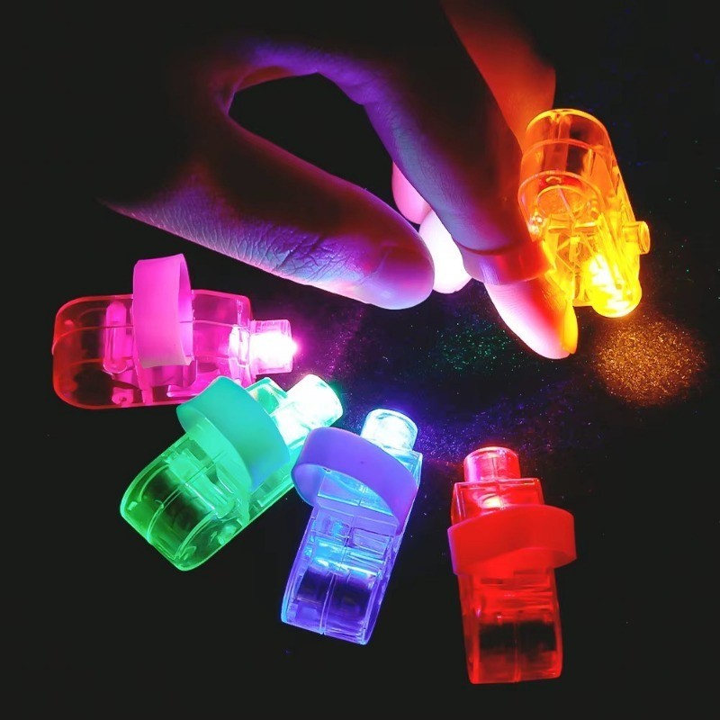 20-5pcs 6 Cores Lanternas De Dedo-Luzes LED-Fornecimento De Festa De ...