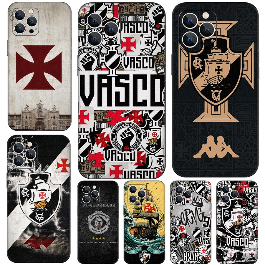 iPhone 15 pro max plus TPU Compatibilidade Soft Shell Case Vasco ...