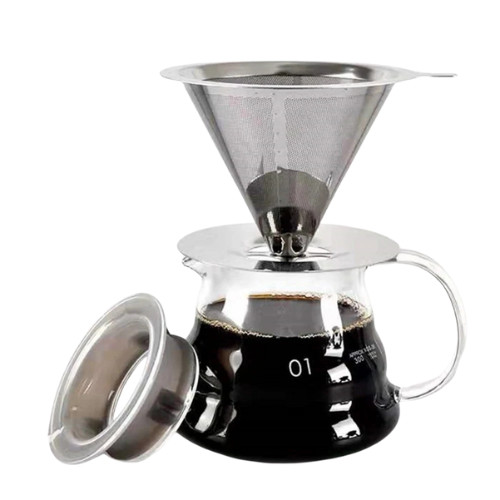 Filtro De Cafe Coador Cafe Cha Inox De Alta Qualidade Atoxic | Shopee ...